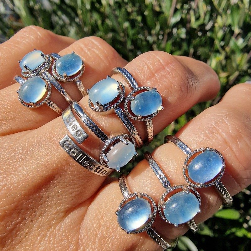 Labradorit gyűrű - Ásvány ékszer, drágakő ékszer, ásványok, fosszíliák ...